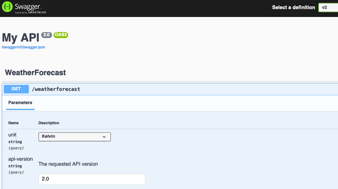 ASP.NET Core API Versioning