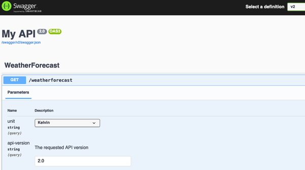 ASP.NET Core API Versioning
